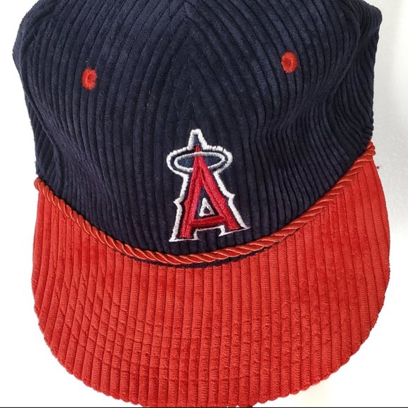 Accessories | Vintage California Angels Snapback Hat Anaheim Baseball ...